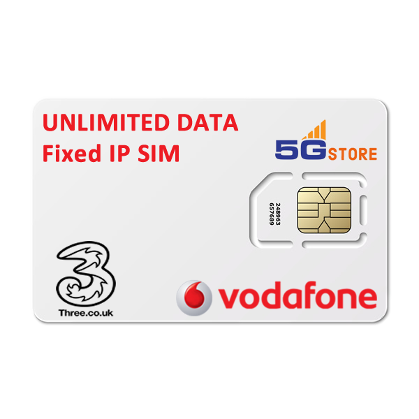 Unlimited Fixed IP SIM - Fixed IP SIM